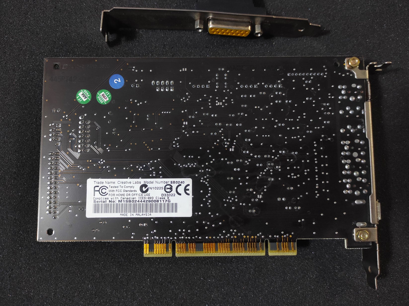 Creative Labs Sound Blaster Audigy 2 SB0240 7.1 24bit PCI Sound Card ...