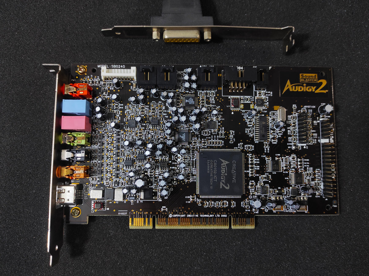 Creative Labs Sound Blaster Audigy 2 SB0240 7.1 24bit PCI Sound Card ...