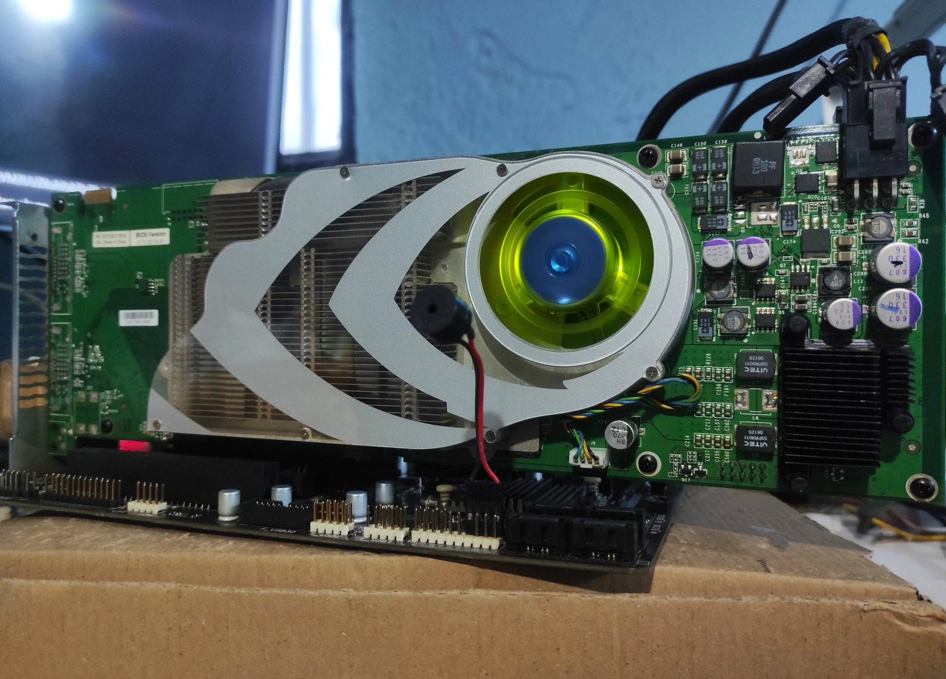 Albatron Nvidia GeForce 7900 GTX-Duo, 7900 GX2 2x512MB DVI Retro Dual ...