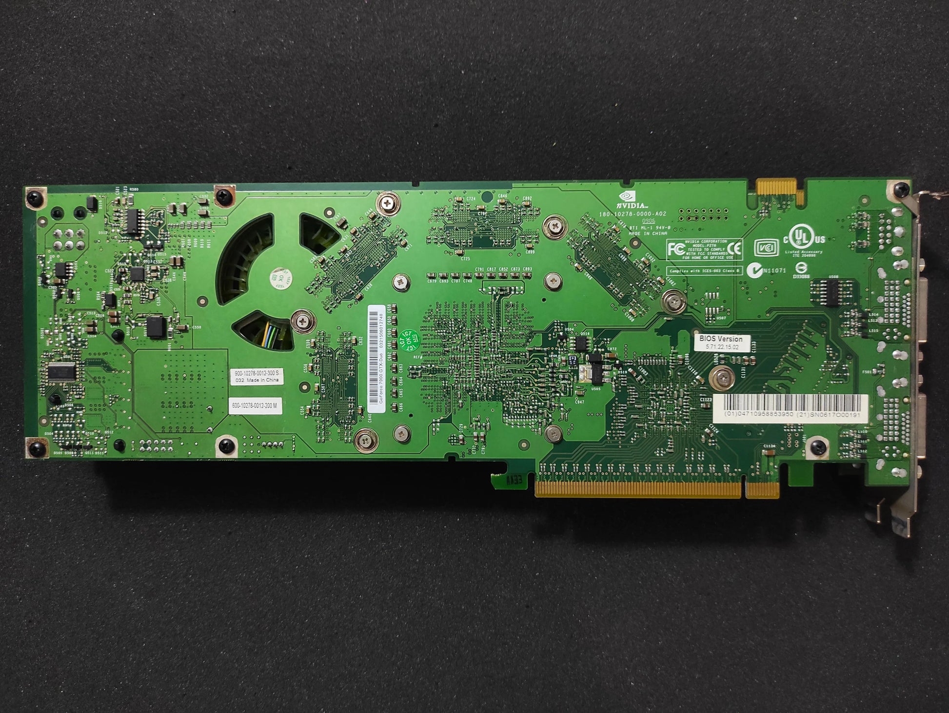 Albatron Nvidia GeForce 7900 GTX-Duo, 7900 GX2 2x512MB DVI Retro Dual ...