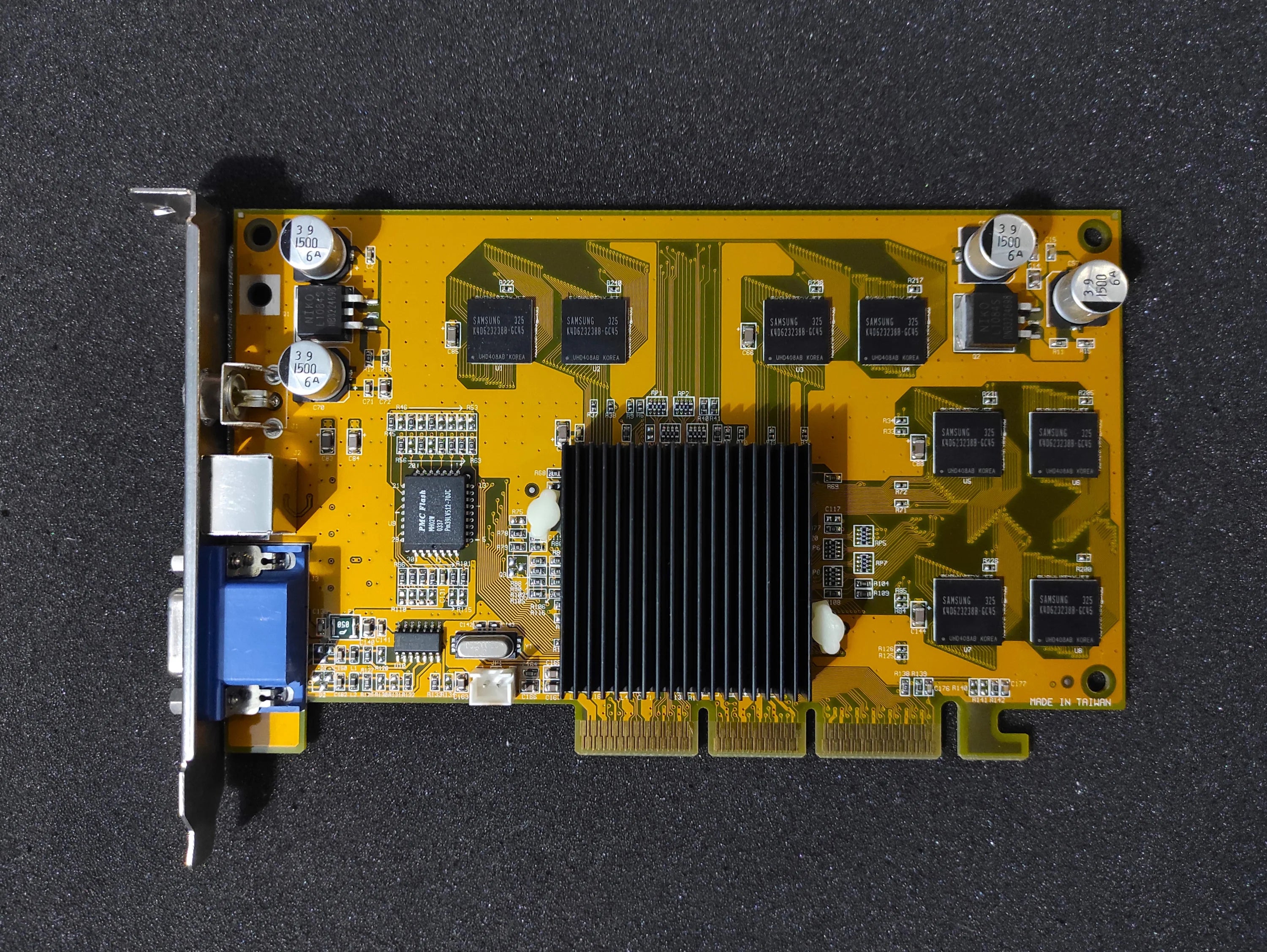 ProLink NVIDIA GeForce4 MX 440 AGP 64MB VGA Graphics Video Card MVGA ...